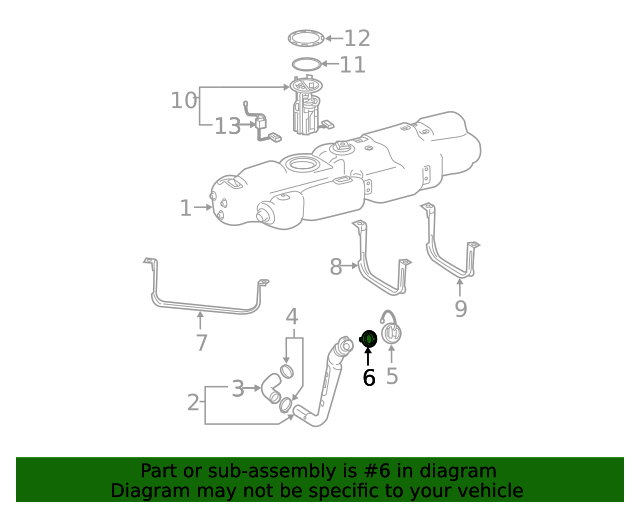 906-476-00-20 - Fuel Filler Neck Mount Plate 2010-2024 Mercedes-Benz ...