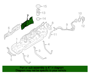 2013-2020 Nissan Pathfinder Protector 17285-3JA0A | Sullivan Brothers ...