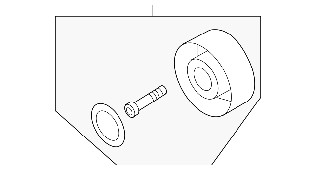 2005-2019 Audi Idler Pulley 06E-903-341-G | Audi USA Parts