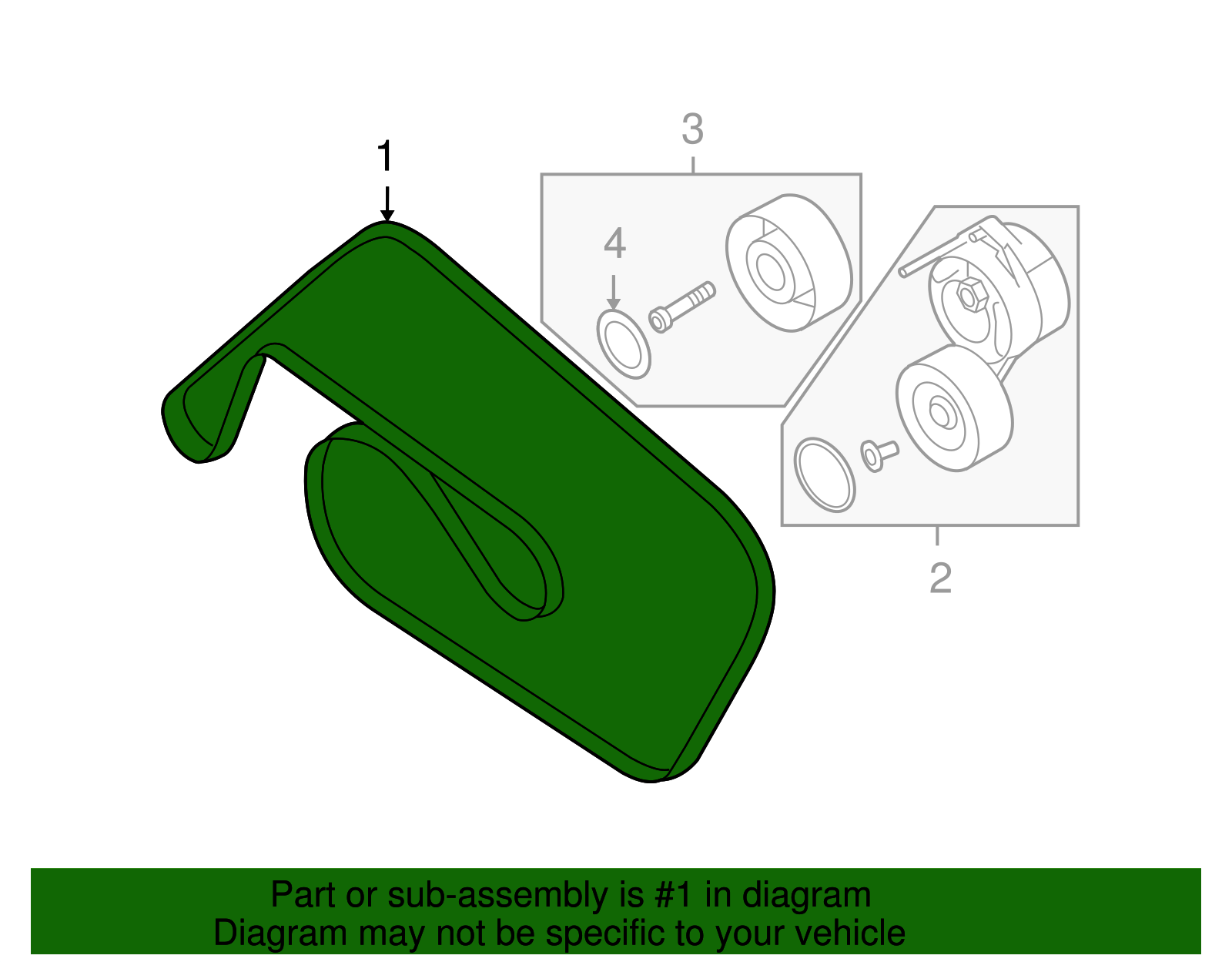 06E-903-137-J - Serpentine Belt 2005-2011 Audi | Audi OEM Parts