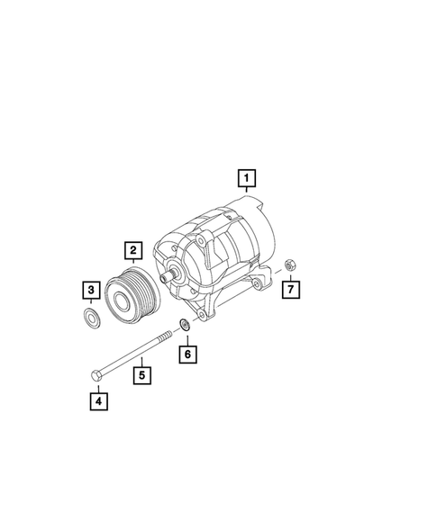 Generators / Alternators for 2017 Ram ProMaster 3500 | Mopar Parts Pro ...