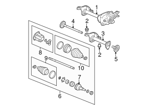 2003-2014 GM Inner Boot 88982497 | GMPartsDirect.com