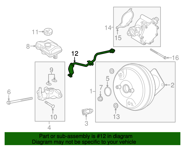 31362330 - Vacuum Hose - 2017-2021 Volvo | Volvo OEM Parts Direct