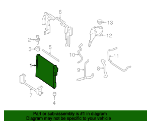 221-500-31-03 - Radiator 2010-2013 Mercedes-Benz | AutoNationParts.com