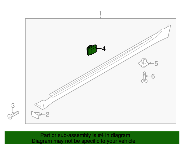 2014-2021 Kia OEM NEW 14-20 Kia Telluride Cadenza Upper Clip Side ...
