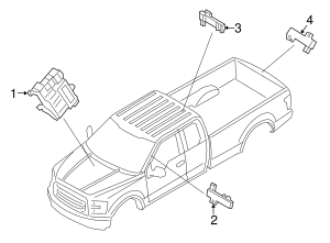 Genuine OEM Ford Part - Control Module JU5Z-15604-BZ | Genuine OEM Ford ...