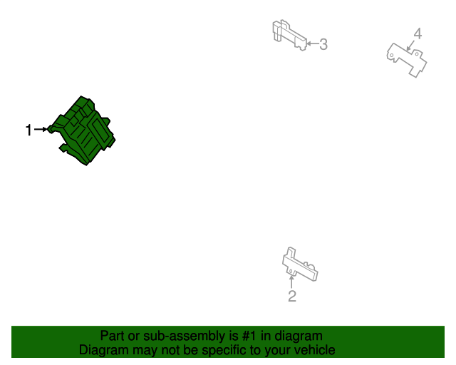 Genuine OEM Ford Part - Control Module JU5Z-15604-BZ | Genuine OEM Ford ...