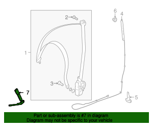221-860-19-69-8L35 - Seat Belt Receptacle 2007-2013 Mercedes-Benz ...