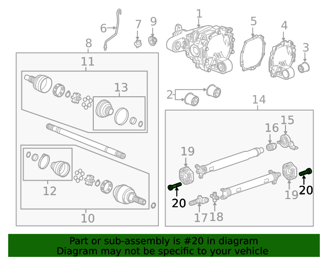 2010-2015 Chevrolet Camaro Bolt 11611388 GM | GMPartsDirect.com