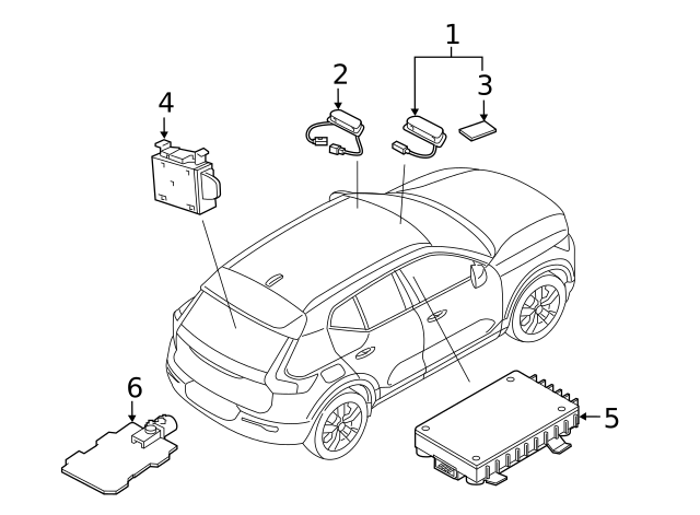 2019-2020 Volvo XC40 Battery Charger 32247782 | TascaParts.com