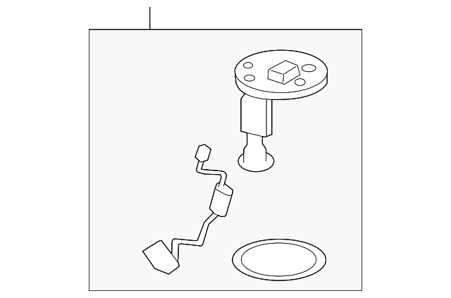 2008-2015 Cadillac CTS Secondary Fuel Tank Sending Unit Kit with Seal ...