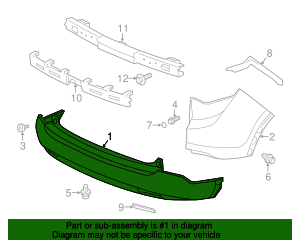 04715-T0A-A90 - Bumper Cover 2012-2014 Honda CR-V | Honda Parts Online