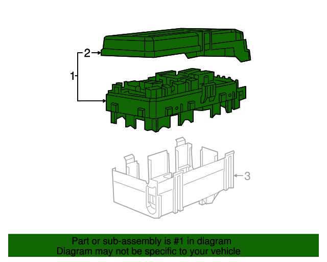 2018 Jeep Wrangler Fuse & Relay Box 68298936AD | TascaParts.com