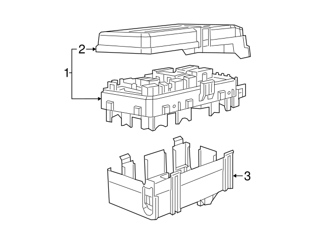 2020 Jeep Wrangler Fuse & Relay Box 68370552AC | TascaParts.com