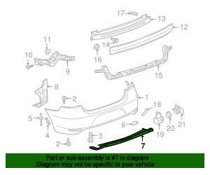 2012-2016 Volkswagen Eos Spoiler 1Q0-807-568-9B9 | vwpartscenter