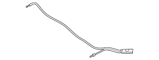 2014-2020 Mercedes-Benz Release Cable 222-880-62-02-64 | MB OEM Parts