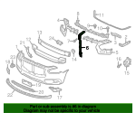 62296-3JA0A (622963ja0a) - 2013-2020 Infiniti Vertical Support ...