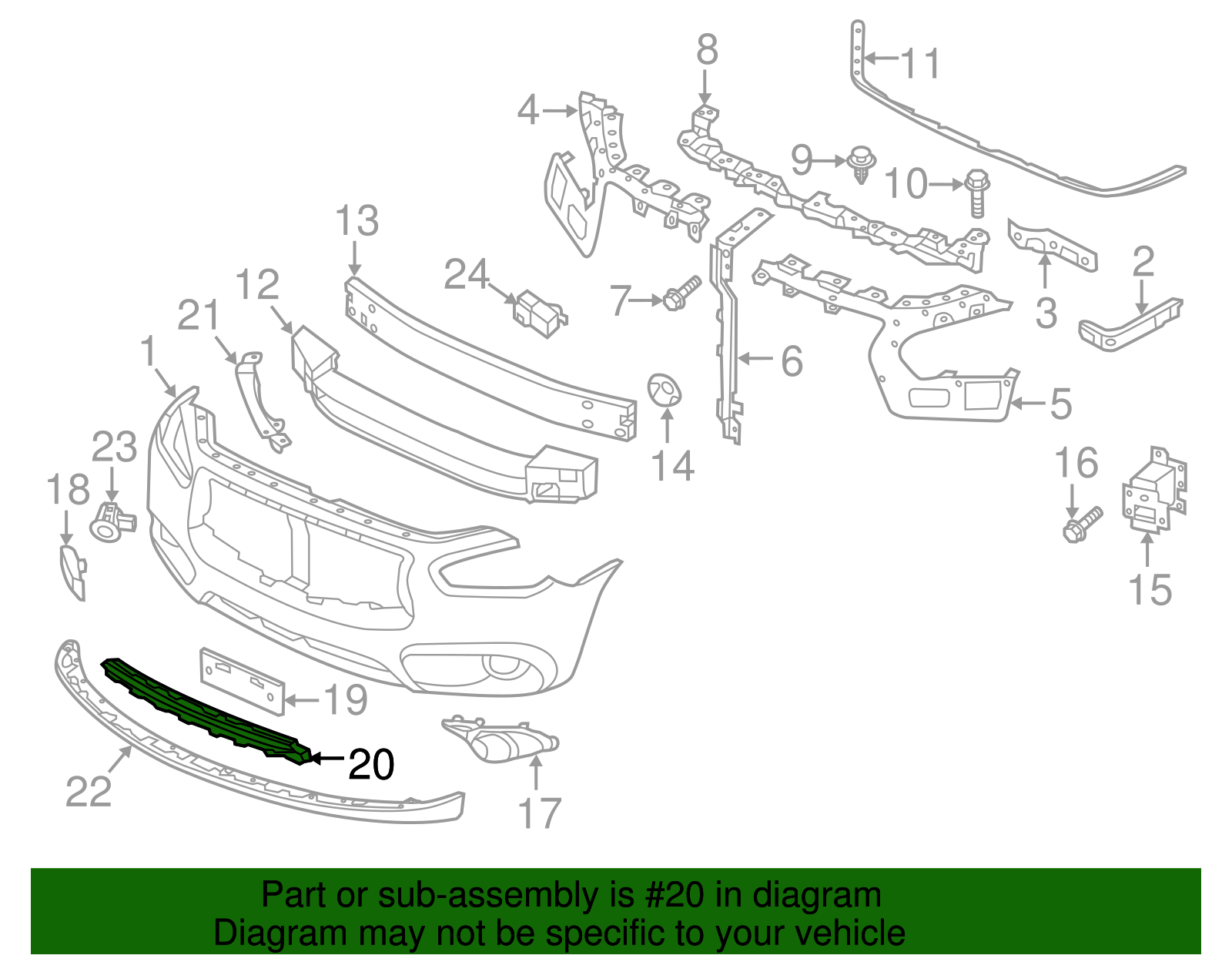 62074-3JA0A - High-Quality Grille for 2013-2015 Infiniti | AutoNation Parts