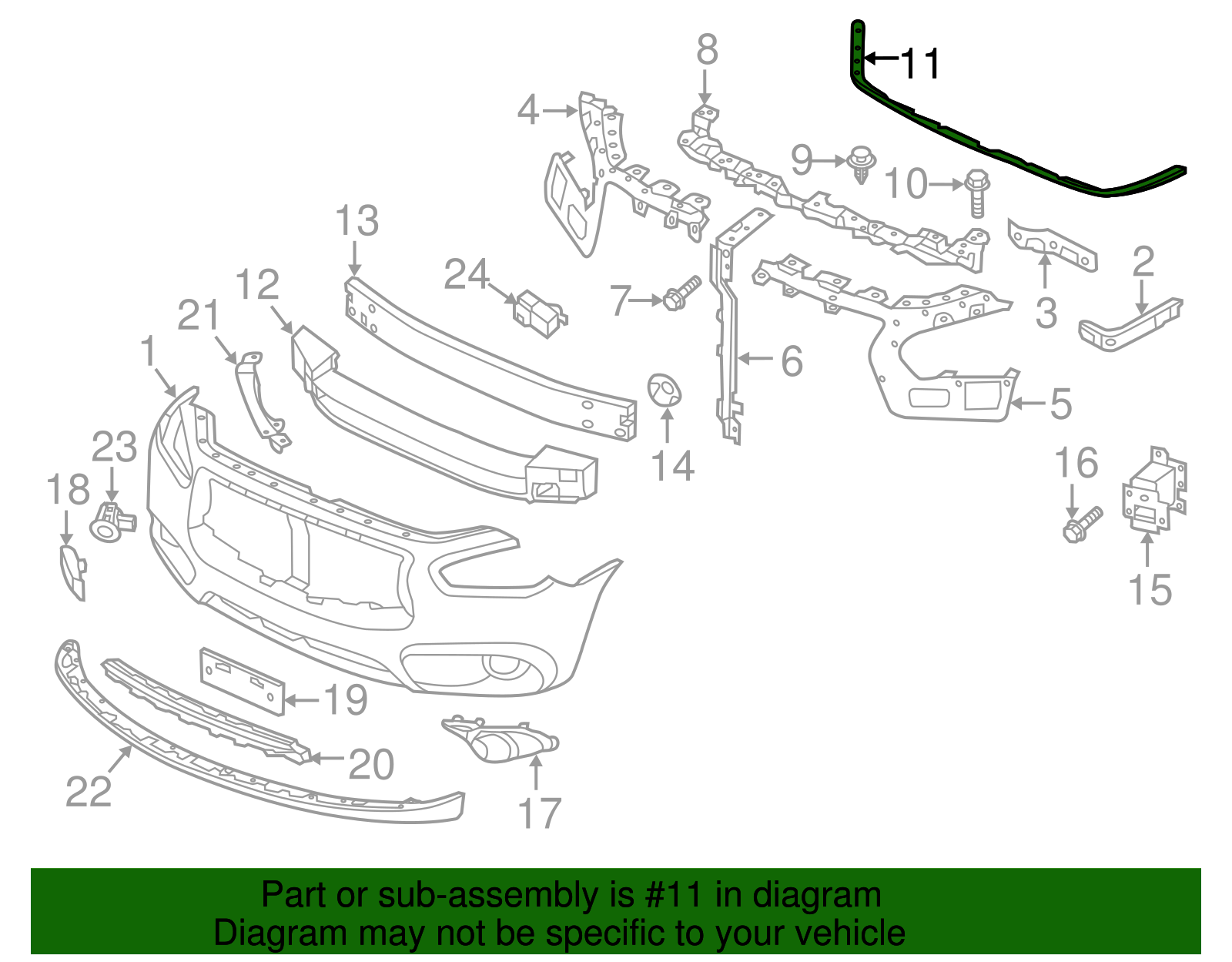 2013-2020 Infiniti Seal To Hood 65820-3JA0A | Infiniti of Orland Park