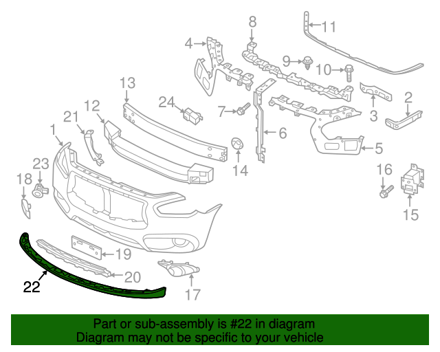 2013-2020 Infiniti Spoiler 96015-3JA0A | OEM Parts Online