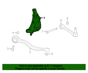 22739649 - Steering Knuckle - 2014-2019 GM | Findlay Auto Parts