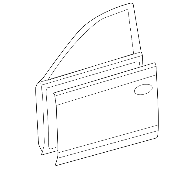 67001-02420 - Door Shell 2013 Toyota Corolla | Longo Toyota Parts