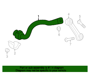 80A-411-305-B - Stabilizer Bar 2018-2024 Audi | Audi OEM Parts