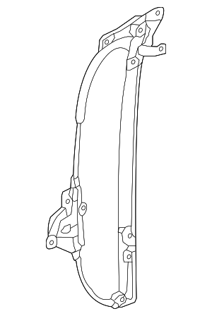 2016-2024 Nissan Window Regulator 82721-EZ00A | Temecula Nissan Parts