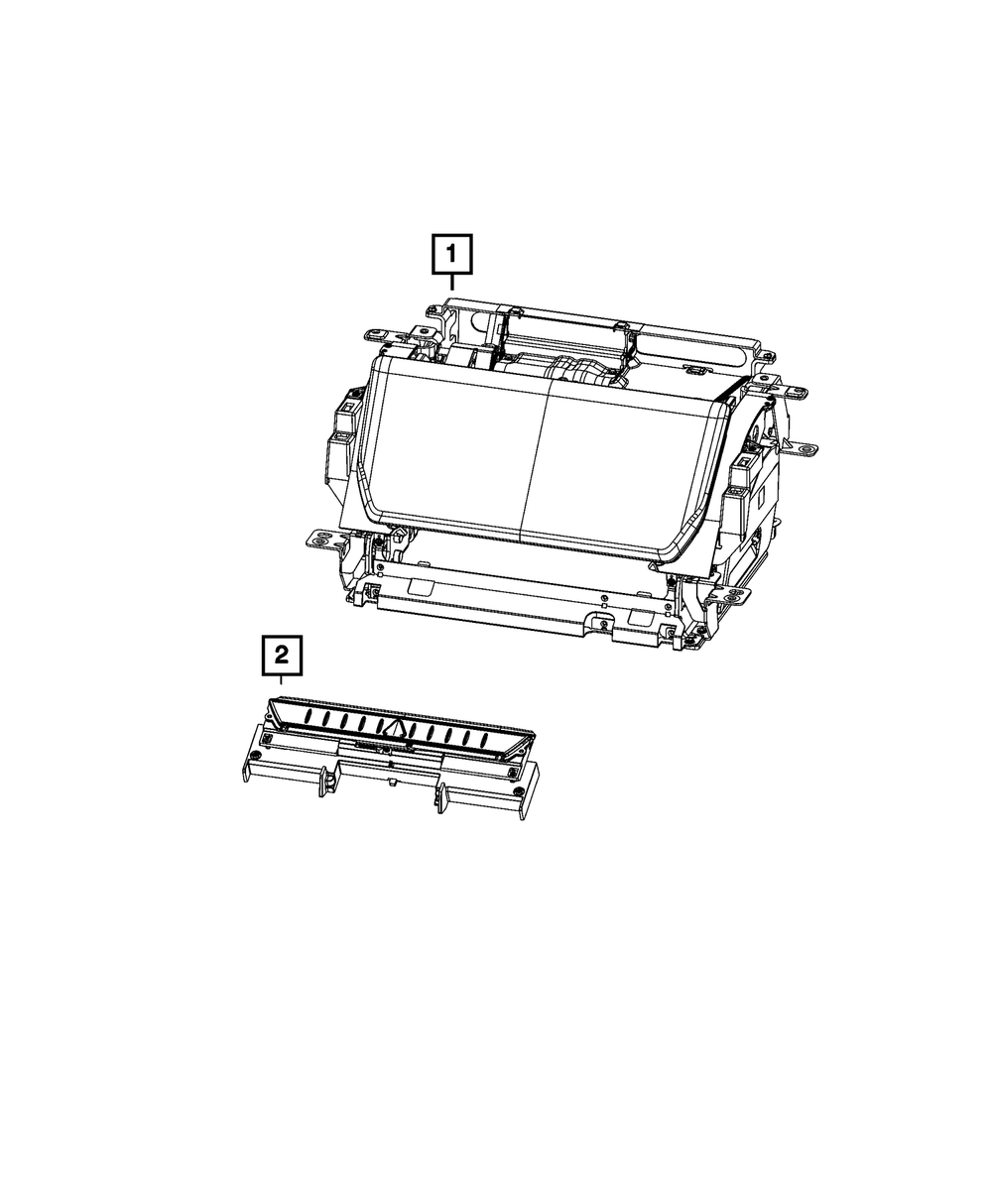 2023 Jeep Center Stack 68622360AB | Miracle Mopar