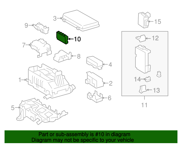 82641-60080 - Relay - 2010-2019 Toyota 4Runner | Toyota Parts Delivered