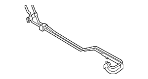 2008-2010 Volvo Power Steering Return Hose 31280407 | OEM Parts Online