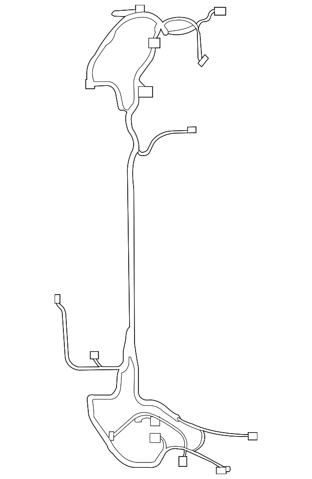 24023-9N00B - Harness 2009-2014 Nissan Maxima | Nissan Parts ...