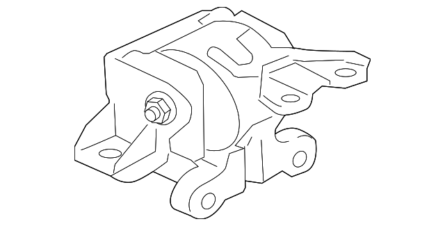 2008-2015 Mitsubishi Lancer Trans Mount MN184343 | MitsubishiParts.com