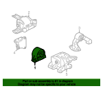 2008-2015 Mitsubishi Lancer Engine Mount MN184347 | Mitsubishi Parts ...