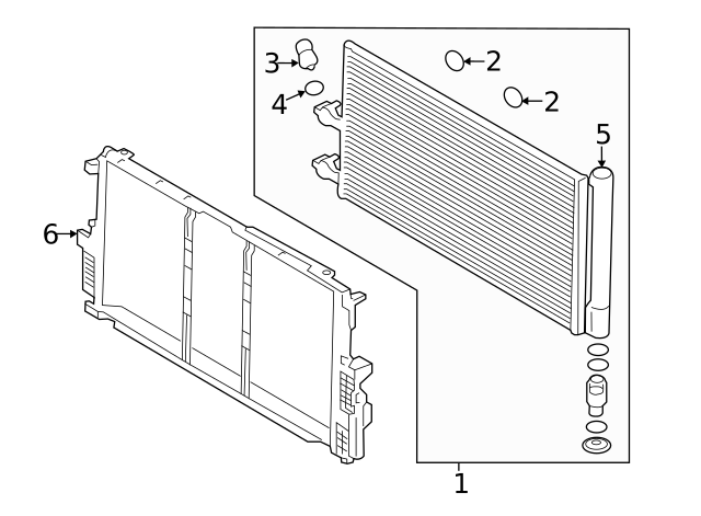31474707 - Frame - 2019 2020 Volvo XC40 | Volvo OEM Parts Direct