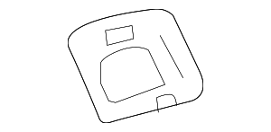 213-695-13-00 - Rear Trim Support 2017-2020 Mercedes-Benz | Mercedes ...