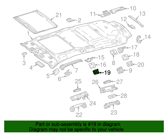 213-691-18-00-8T92 - Trim Bezel 2017-2020 Mercedes-Benz | Mercedes-Benz ...