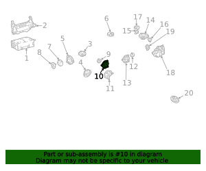 213-820-10-00-64 - Speaker 2021-2023 Mercedes-Benz | AutoNationParts.com