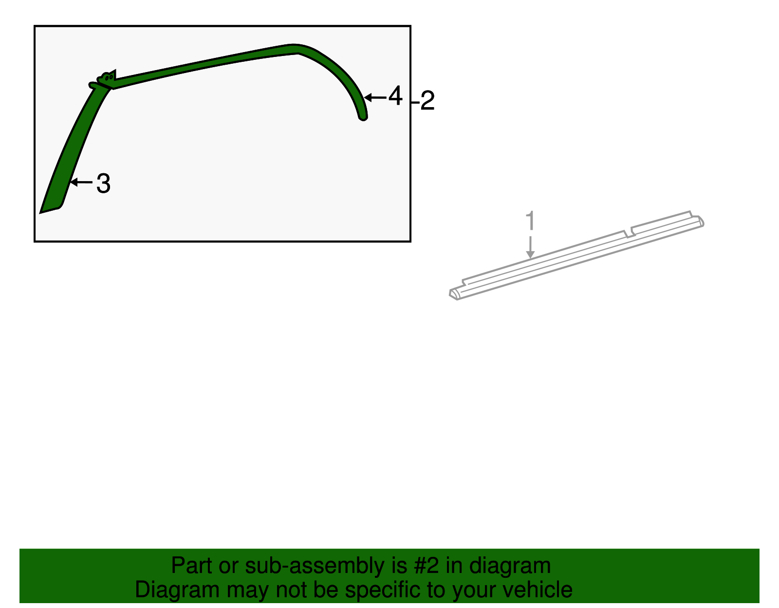 2009-2013 Toyota Corolla Black Out Tape 75923-02140 | Toyota Parts Center