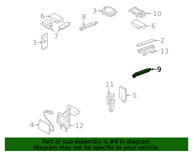 2022-2024 Audi e-tron GT Booster 971-035-225-B | European OEM Parts Direct