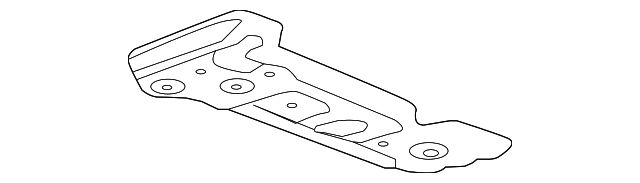 2016-2024 Chevrolet Malibu Driver Side Underbody Rear Air Deflector ...