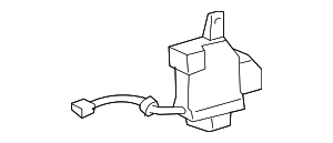 69110-35090 - Lock Assembly, With Motor B - 2003-2010 Toyota | OEM ...