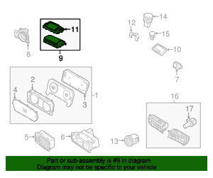2015 Kia K900 Control Module 94310-3T400 | QuirkParts