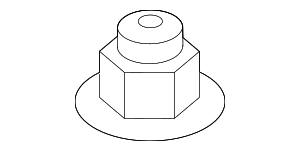 11601789 - Front Suspension Strut Nut 2019-2024 GM | Chevrolet Parts Direct