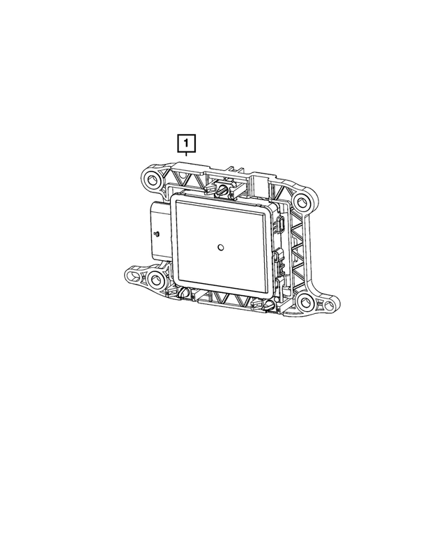 2020-2023 Chrysler Adaptive Speed Control Module Sensor And Bracket ...