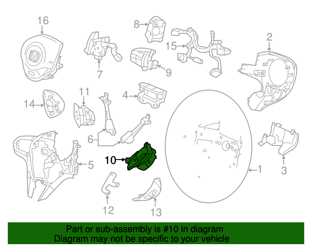 35870-SZT-S01 - Switch 2013-2016 Honda CR-Z | Honda Parts Online