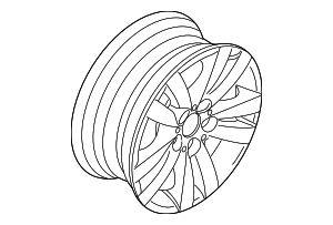 36-11-6-775-599 - Wheel Alloy - 2006-2012 BMW | BMWPartsHub