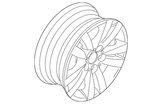 36-11-6-775-599 - Wheel Alloy - 2006-2012 BMW | BMWPartsHub