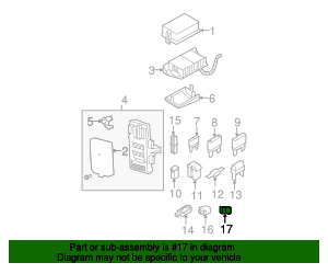 5L3Z-13350-AA - Flasher Relay 2004-2014 Ford | Group 1 Auto Parts