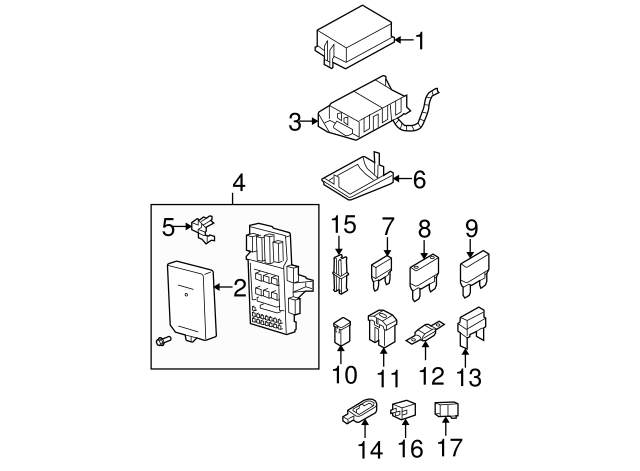 2004-2014 Ford Flasher Relay 5L3Z-13350-AA | TascaParts.com